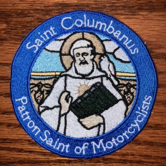 Accessories | Patron Saint Of Motorcyclists 10 Fully Embroidered Patch ...
